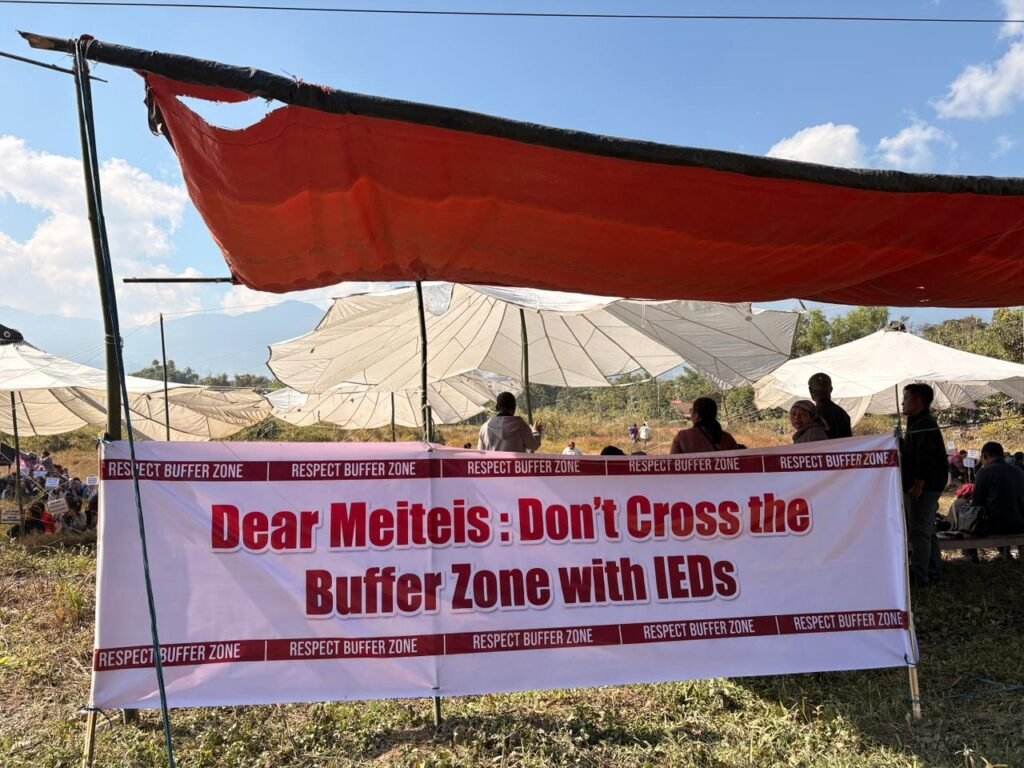 ITLF Stages Sit-In Near Torbung Against Buffer Zone Breaches